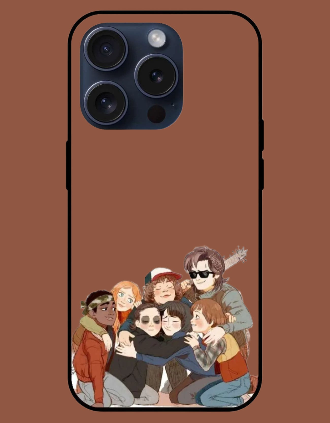 Stranger Things Animated Original Glass Glossy Finish Back Cover ...